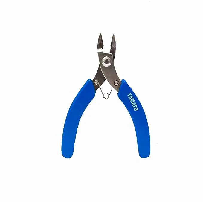 Johnson Tools YAMATO Stainless Steel Diagonal Cutter Nipper Plier blue handle 110mm licate