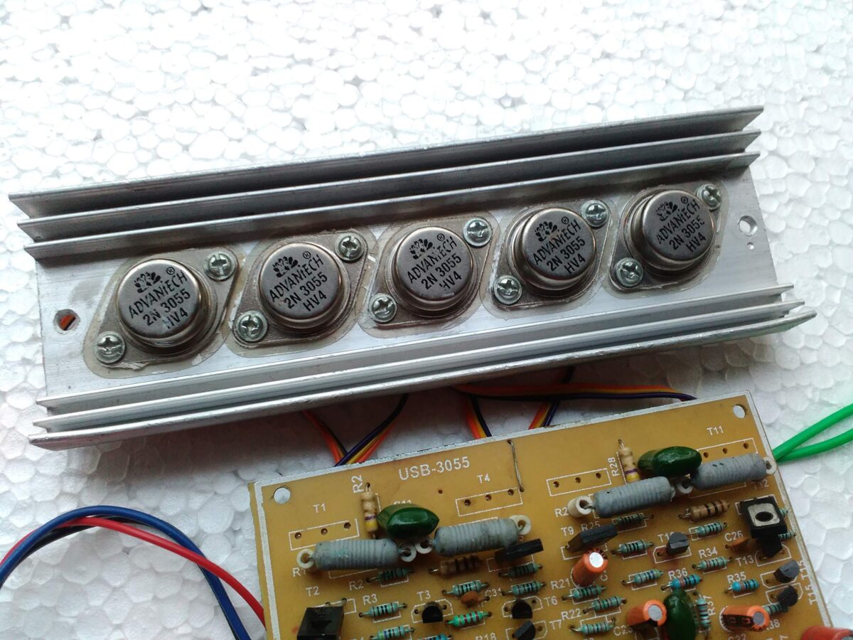 3055 Amplifier Board 250 Watt Rms Power Amplifier Board - licate